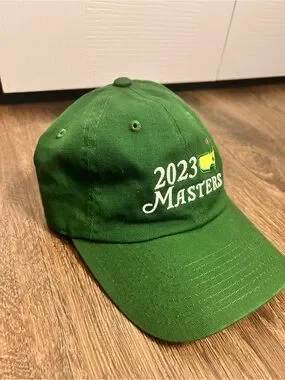 Masters | Accessories | Masters 223 Green Adjustable Golf Hat Cotton ...